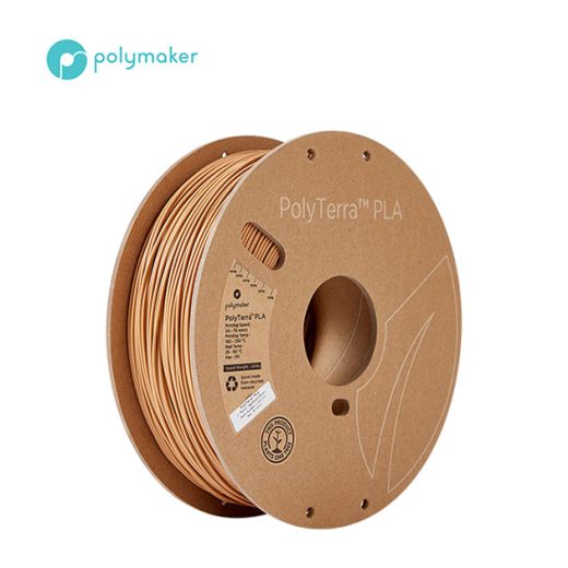 Polymaker PolyTerra PLA Wood Brown 1.75mm - POLYMAKER